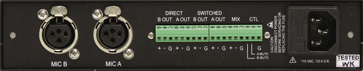 Ward Beck POD4 Dual Mic Preamp