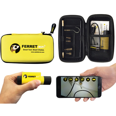 Rack-A-Tiers 99300 Ferret WiFi Inspection Camera - Tool Kit
