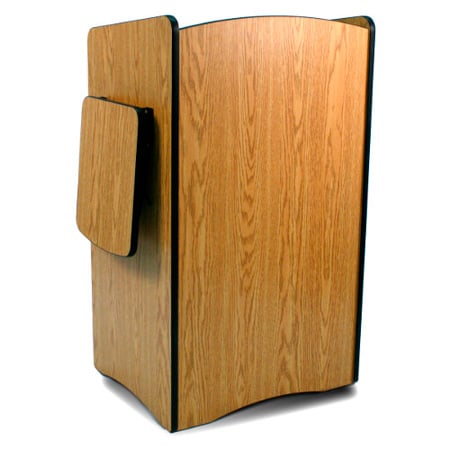 Amplivox SS3230 Multimedia Computer Lectern- Walnut