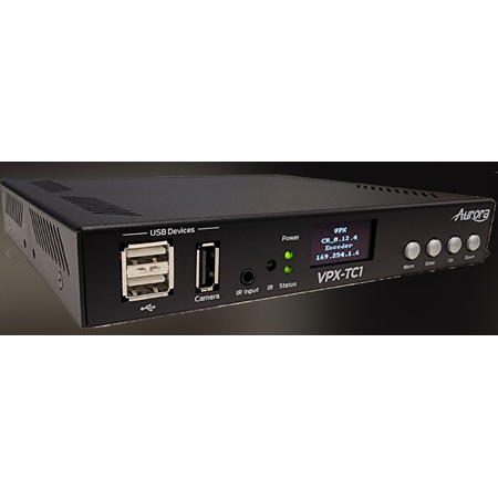 Aurora VPX-TC1-Pro Next-gen 4K60 4:4:4 1Gbps 2x1 HDMI 2.0 AV-over-IP ...