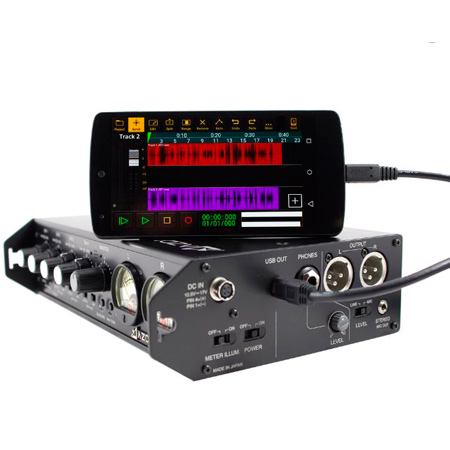 Azden FMX-42u Professional Portable Mixer with USB Output - 4 XLR Input ...