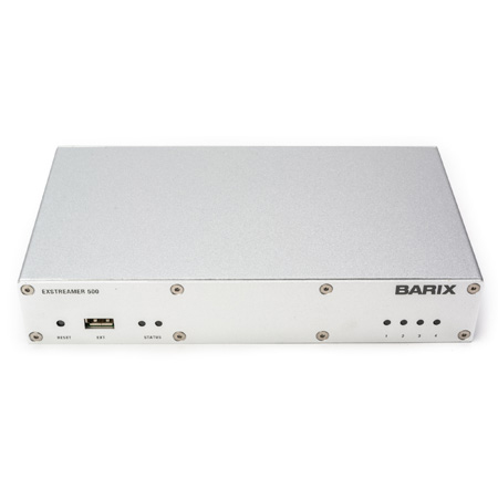 Barix Exstreamer 500 Professional Mulitprotocol IP Audio de-/encoder B ...