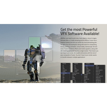 Blackmagic Design Fusion 9 Pro Visual Effects and Motion Graphics ...