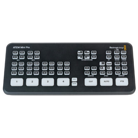 Blackmagic BMD-SWATEMMINIBPR ATEM Mini Pro HDMI Video Production ...