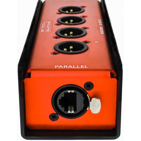 SoundTools CATBOX-MX Four Male XLR Audio Over CAT5 Stage Box w ...