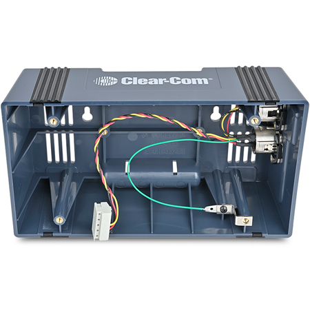 Clear-Com U-BOX-X6 Encore Surface Mount Enclosure - 2 Channel - Desk ...