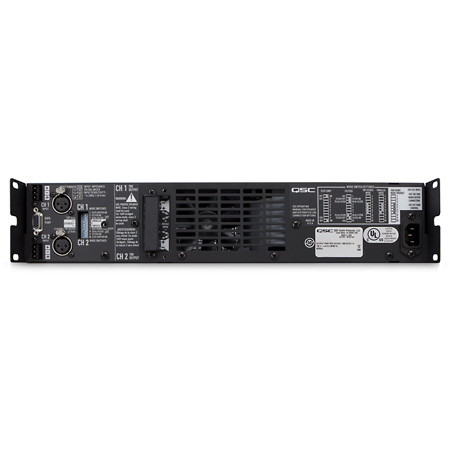 QSC CX1202V 2-Channel Powered Amplifier 800 Watt 70 Volt Output