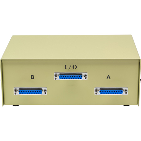 Connectronics DB25 Female A/B Manual Switch Box