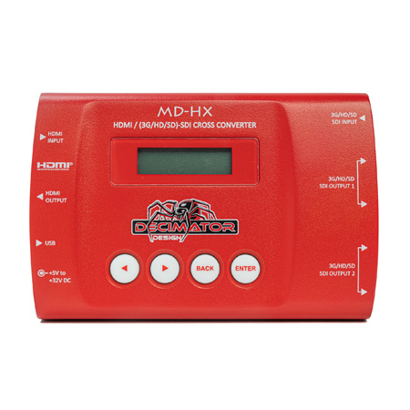 Decimator MD-HX HDMI/SDI Cross Converter with Scaling and Rate ...