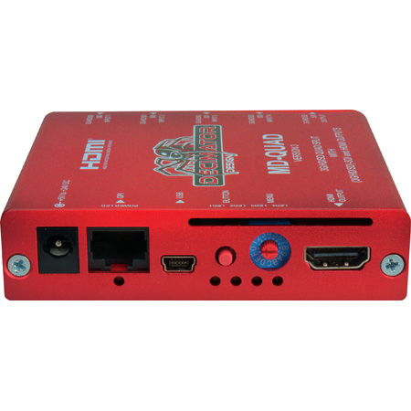 Decimator Design MD-QUAD Miniature 3G/HD/SD-SDI Quad Split Multiviewer ...