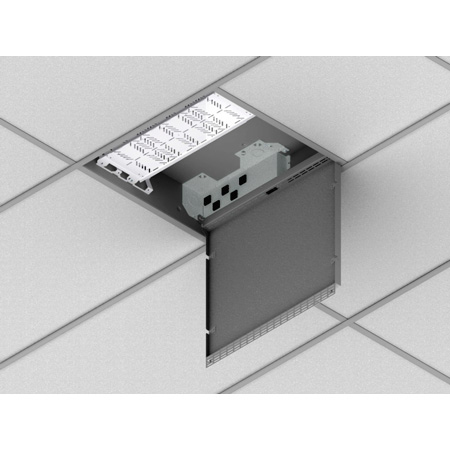 FSR CB-22 2ft by 2 ft Ceiling Box with 2 1 RU mounts and 7AC