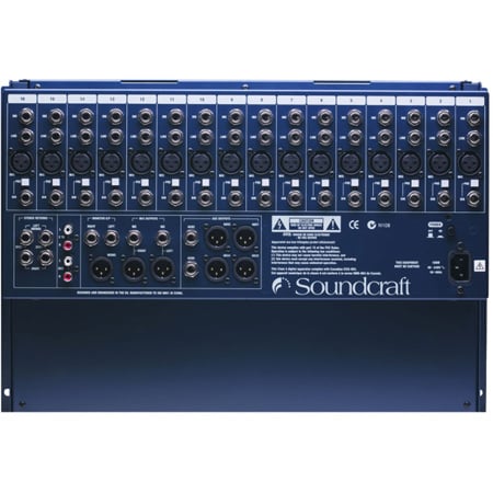 Soundcraft GB2R 16 Channel Rack Mountable Mixer With Rotatable ...