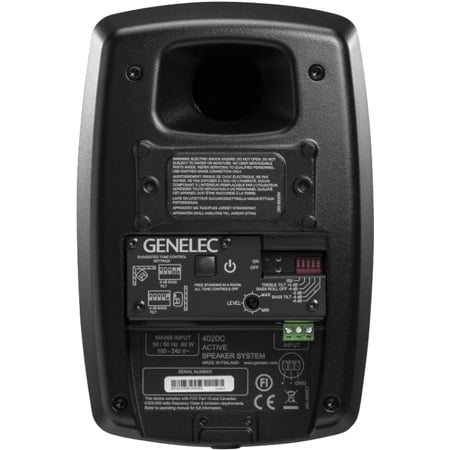 Genelec 4020CMM Studio Monitor 4 inch LF/ 50W & .75 inch HF/ 50W 3-pin ...