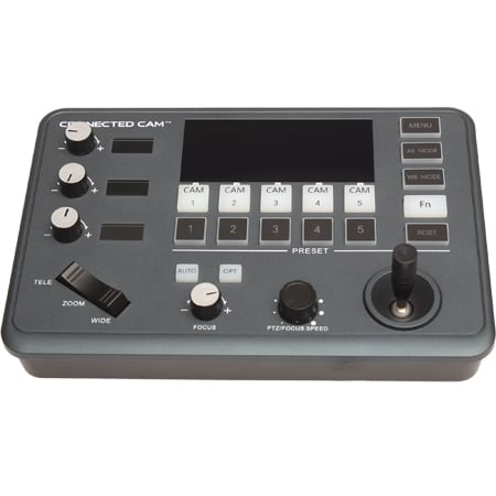 JVC Two KY-PZ200 20x 1080P Streaming PTZ Cameras with RM-LP5G PTZ ...