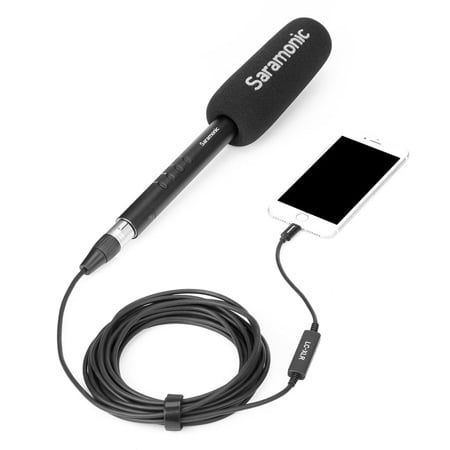 Saramonic LC-XLR 3-Pin XLR Female to Apple Lightning Microphone ...