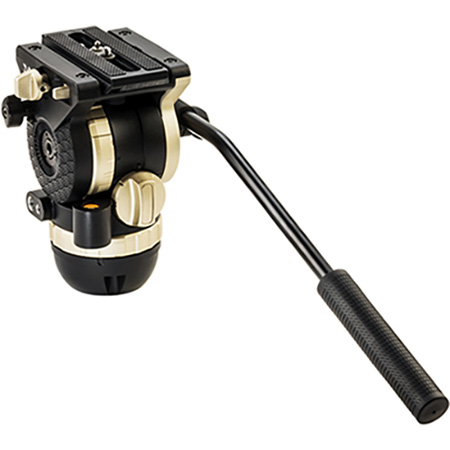 Libec NH10 75mm Ball and Flat Base Video Head with Pan Handle - 4kg Payload