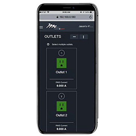 Middle Atlantic Premium+ PDU with RackLink and Surge Protection - 9 ...