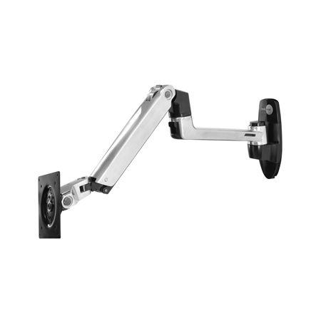 OmniMount PLAY20X Interactive Full-Motion TV Arm Mount - Polished Silver