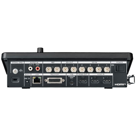 Panasonic AV-HSW10 Compact IP Live Broadcasting Switcher with Streaming ...