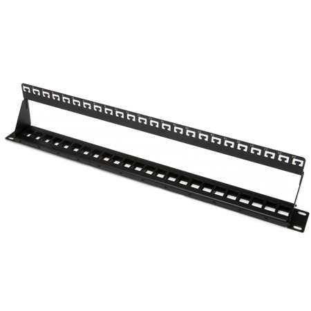 Platinum Tools 641-24U 24 Port Unloaded Patch Panel - 19 Inch ...