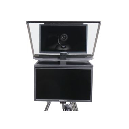 Prompter People ROBO-24TM Robotic 24 Inch Regular PTZ Teleprompter with ...