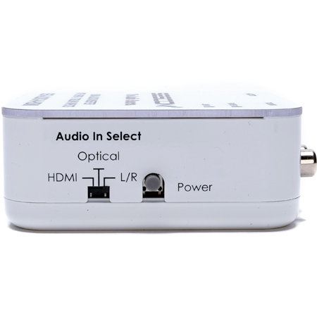 Sescom SES-AUDIO-N-HDMI L/R RCA Analog Audio & Toslink to HDMI Audio ...