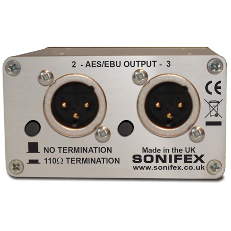 Sonifex CM-AESX3 Single 3-Way AES/EBU Passive Splitter XLR Connectors