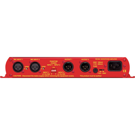 Sonifex Redbox RB-MA2 Dual Microphone Amplifier