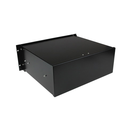 Startech 4UDRAWER 4RU Black Steel Storage Drawer for 19in Server Racks ...