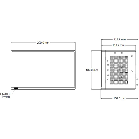 Telestream PRISM MPS-300 3RU Half Rack Waveform Monitor with Integrated ...