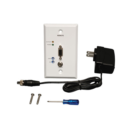 Tripp Lite B132-100-WP-1 VGA over Cat5/Cat6 Extender Wallplate Receiver ...
