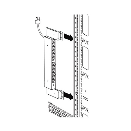 Tripp Lite PDUSIDEBRKT Bracket Accessory - enables Vertical ...