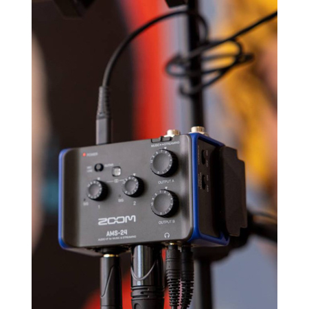 ZOOM AMS-24 USB USB Audio Interface for Music and Streaming