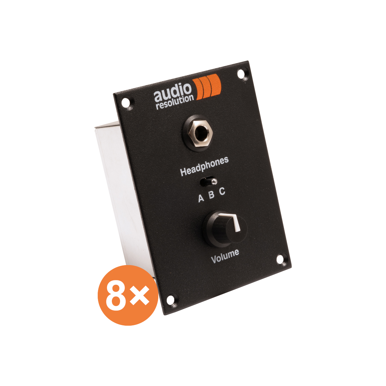 Audio Resolution HA-8 Modular 8 Stereo Channel Studio Headphone ...