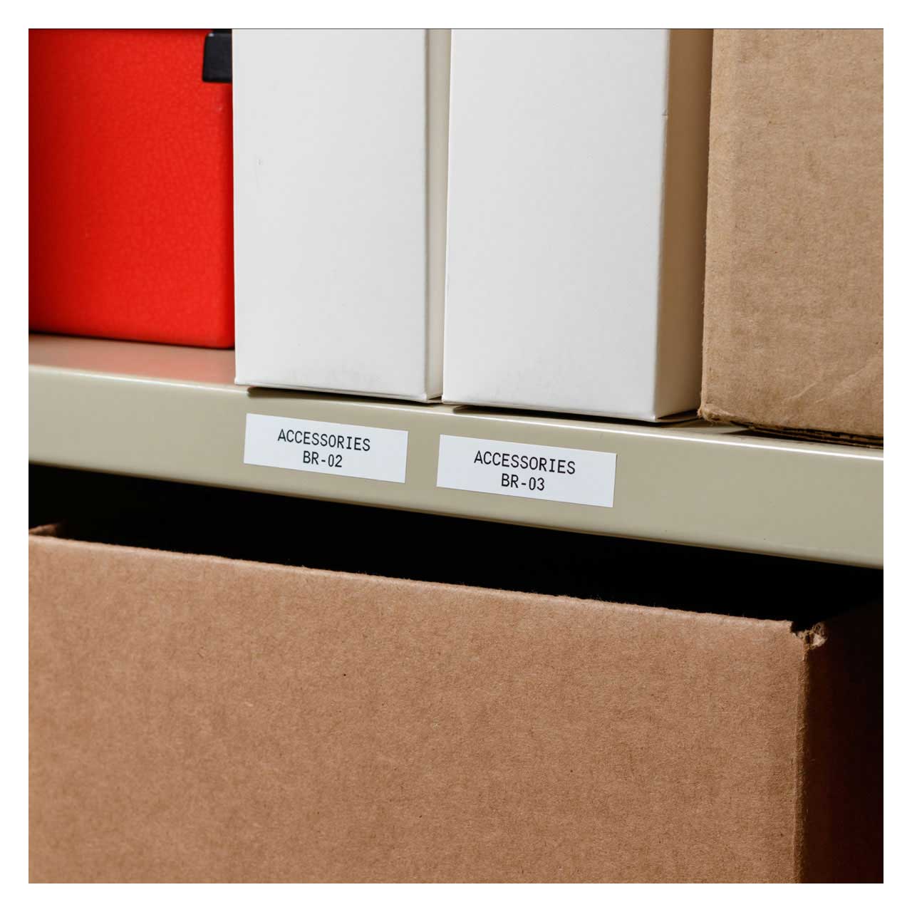 Brady M21-750-595-WT All Weather Permanent Adhesive Vinyl Label Tape w ...