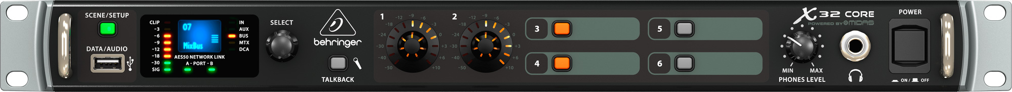 Behringer X32 Core AES50 Rack Mixer