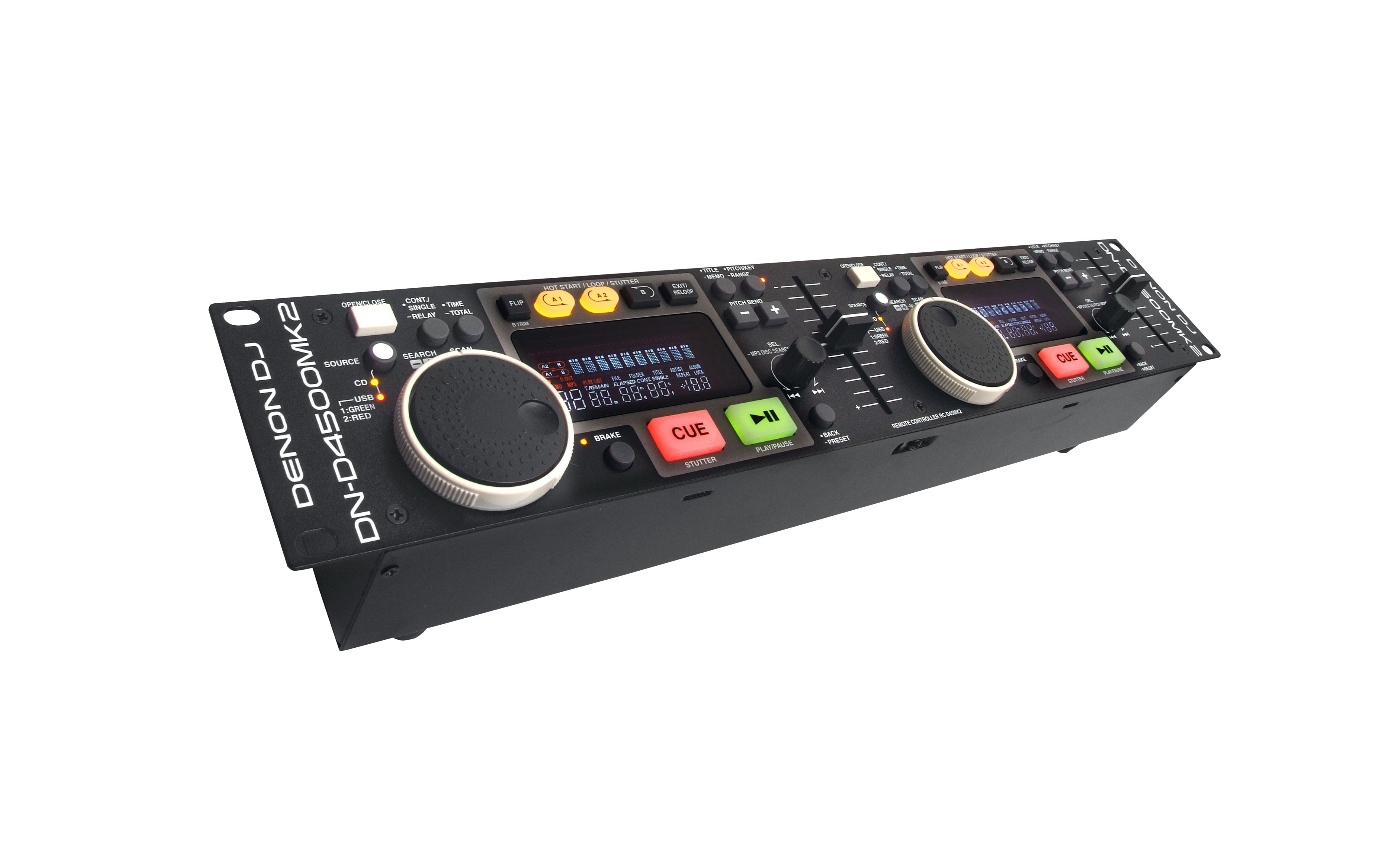 Denon DJ DN-D4500MK2 Dual CD/MP3/USB Player Denon DJ DN-D4500MK2 Dual CD/MP3/USB Player