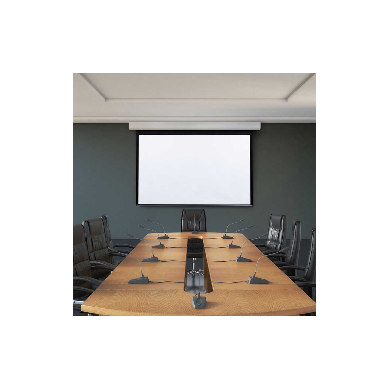 Draper 153112 Acumen Recharge E 117 Inch CinemaScope Matte White ...