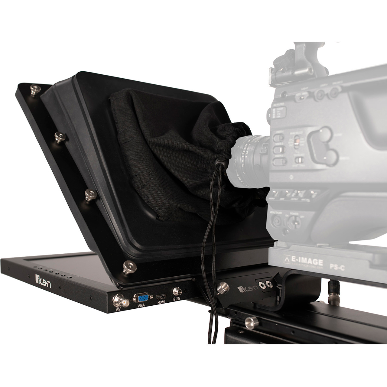 Ikan PT4500S-PEDESTAL-V2 15-inch Turnkey Teleprompter System with ...