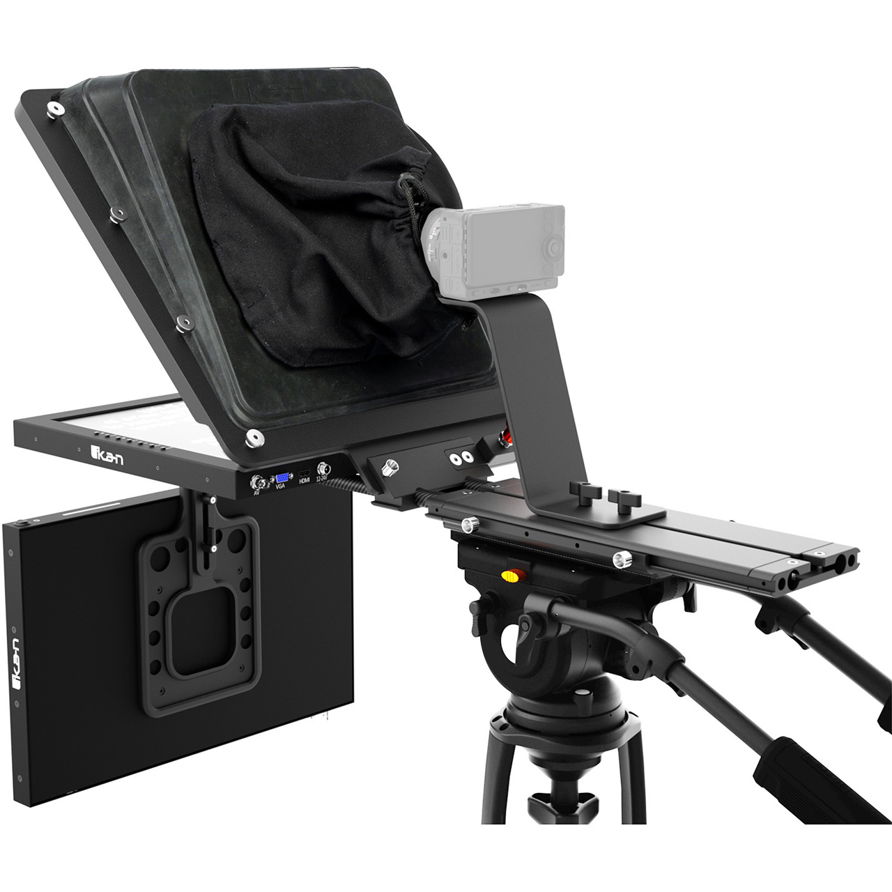 Ikan PT4500-TMW-PEDESTAL-TK 15-in Teleprompter System with Pedestal ...