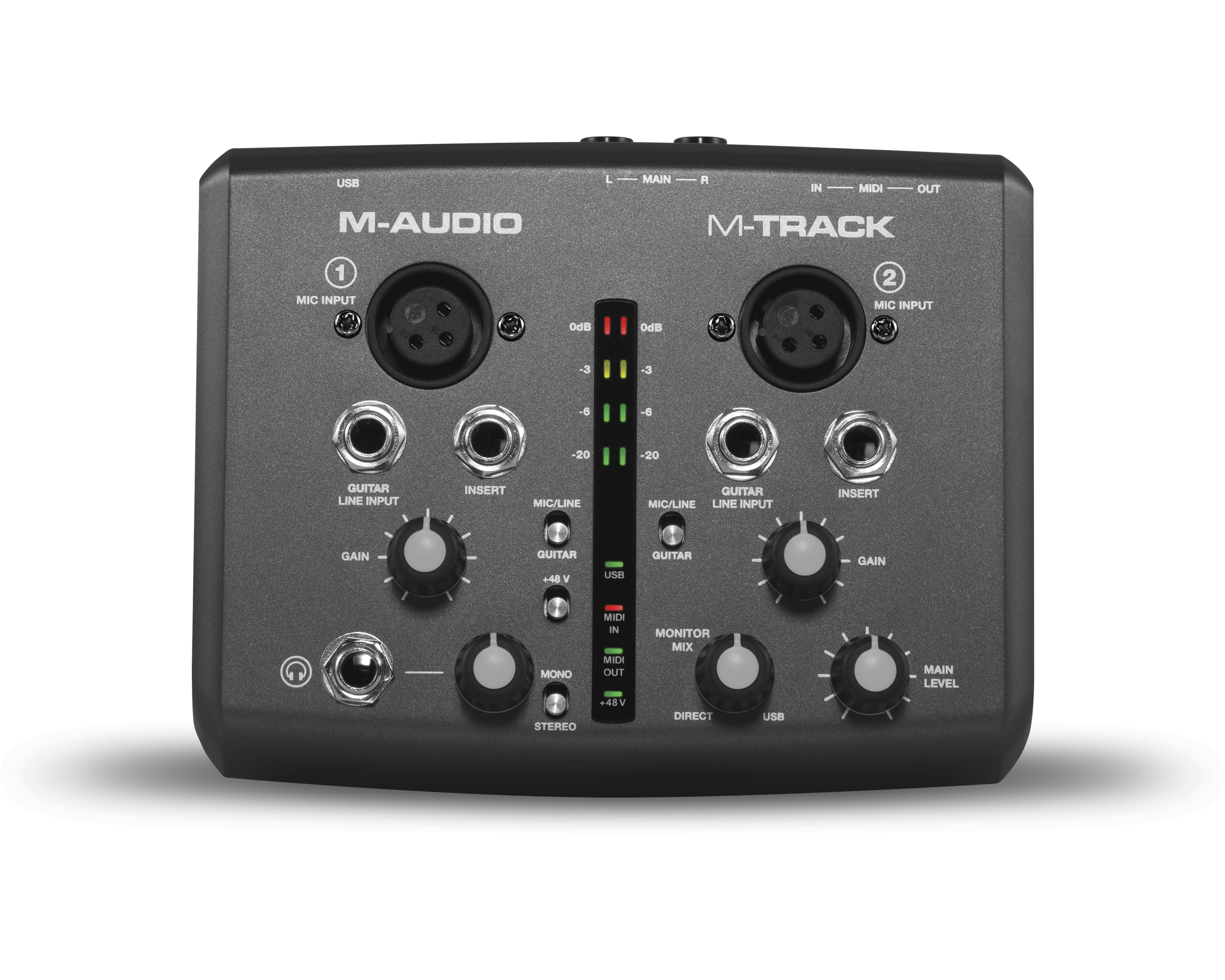 M-Audio M-Track Two-Channel USB Audio/MIDI Interface