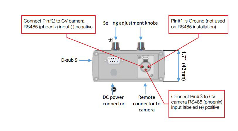 Marshall BAV-CV-RCP-100 Touchscreen Remote Control Protocol Unit using ...