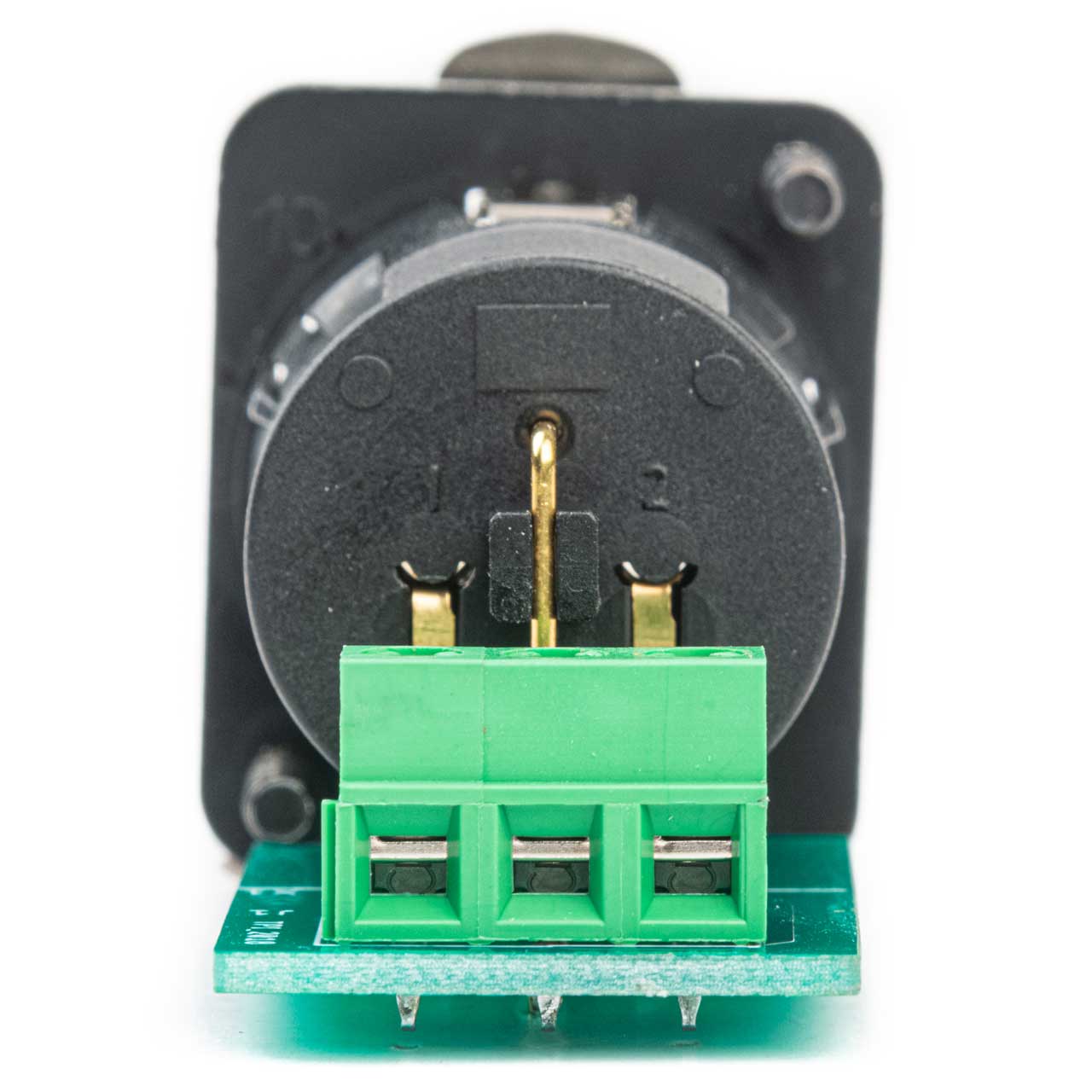 Sescom 3-Pin XLR Female to 3-Position Fixed Screw Terminal Block ...