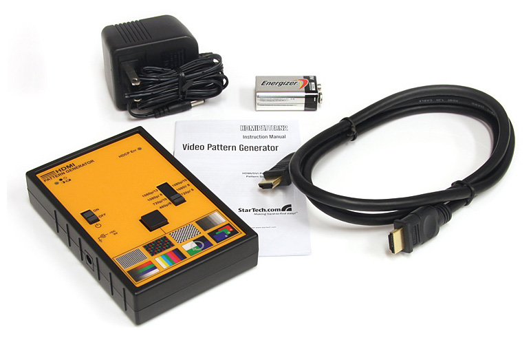 StarTech HDMIPATTERN2 HDMI / DVI Video Test Pattern Signal Generator