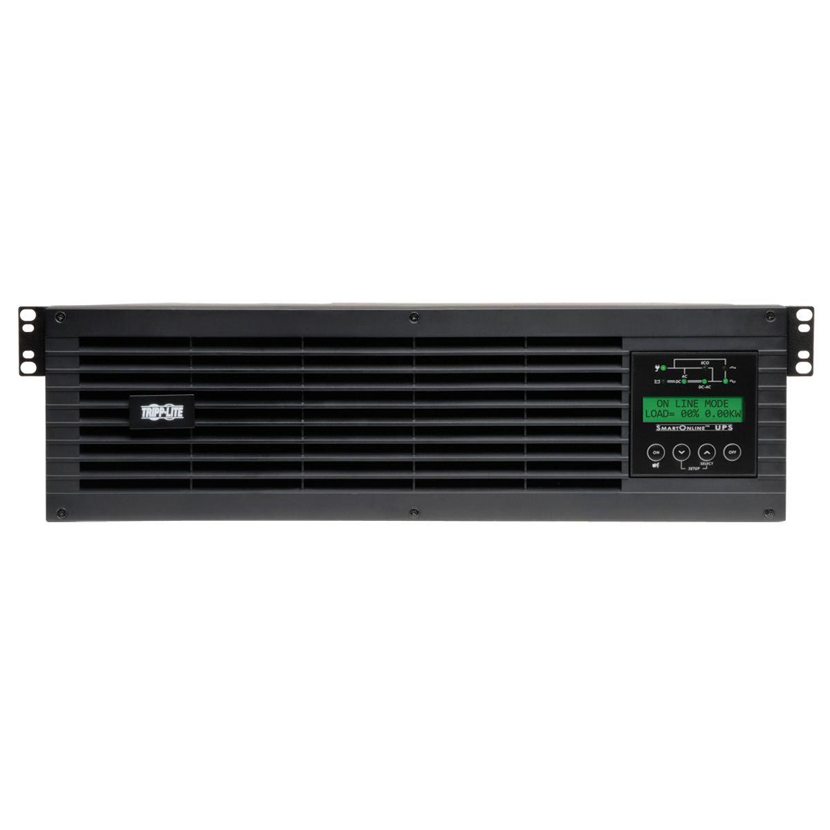 Tripp Lite SU3000RTXLCD3U 3000VA 2700W UPS Smart Online LCD Rackmount ...