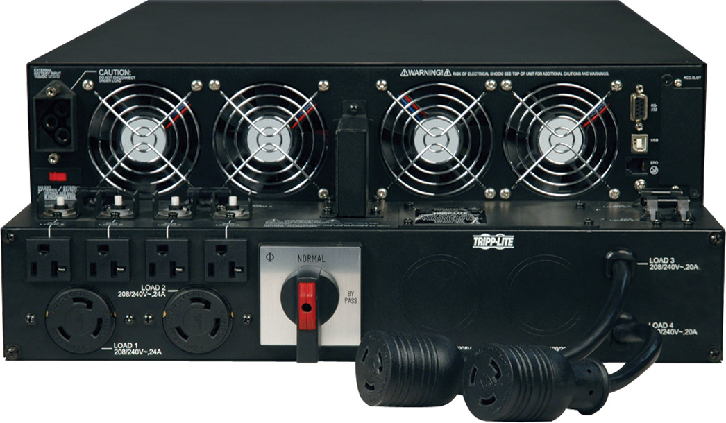 Tripp Lite SU8000RT4U 8000VA 5600W UPS Smart Online Rackmount 8kVA PDU ...