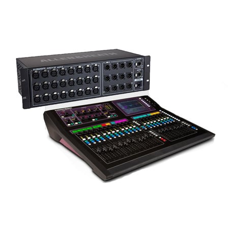 Allen & Heath AR2412 Remote Audio Rack - Black