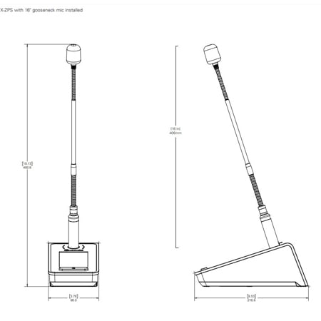Atlas IED X-ZPS Atmosphere Zone Paging Station