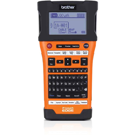 Brother P-Touch PT-E500 Industrial Labeling Tool with PC Connectivity ...