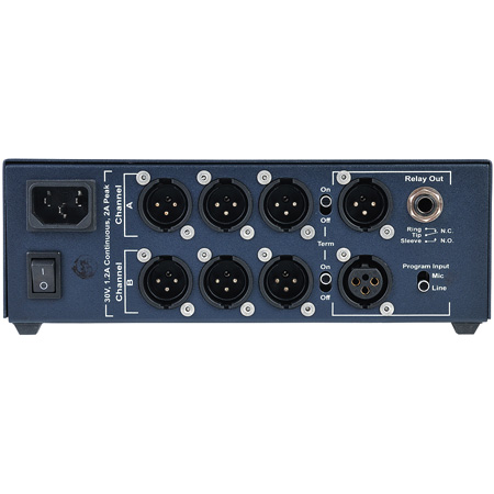Clear Com CS-702 Encore Analog Partyline Intercom System 2 Channel ...